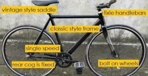 Fixie Bike Size Chart (Fixed Gear Bicycle Sizing Guide)